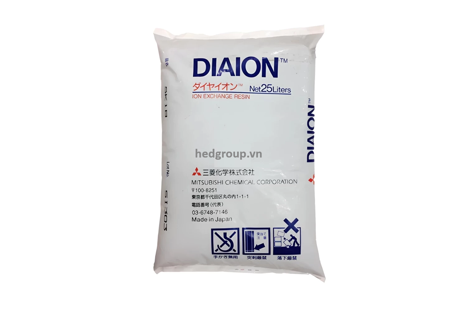 HẠT NHỰA TRAO ĐỔI ION MITSUBISHI DIAION SK100